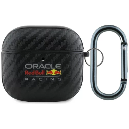 Red Bull PU Carbon Logo AirPods 4 tok, fekete - TOK-STORE te