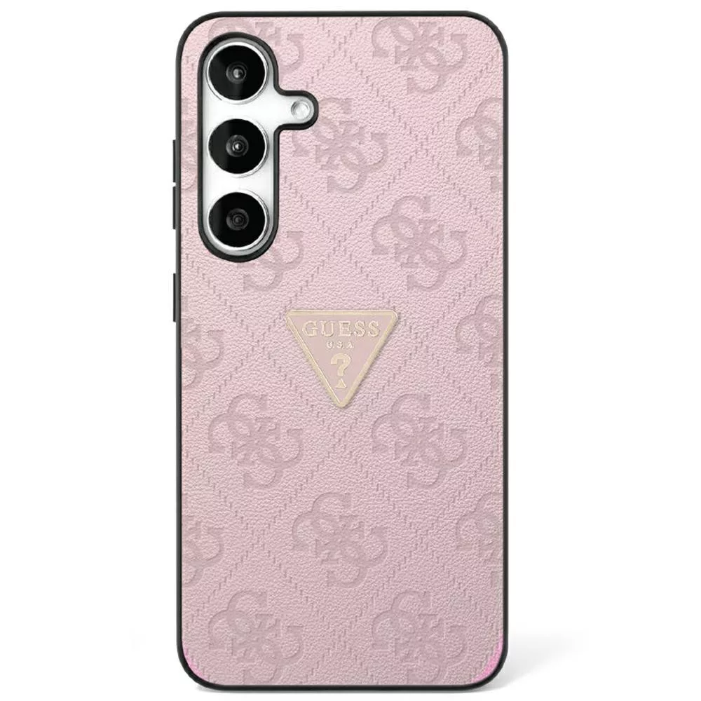 Guess Hot Stamp 4G Pattern Triangle Metal Logo Samsung Galax