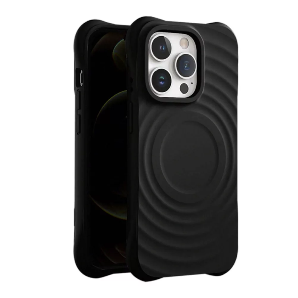 Circle Mag case iPhone 16 Pro 6,3" tok, fekete - TOK-ST